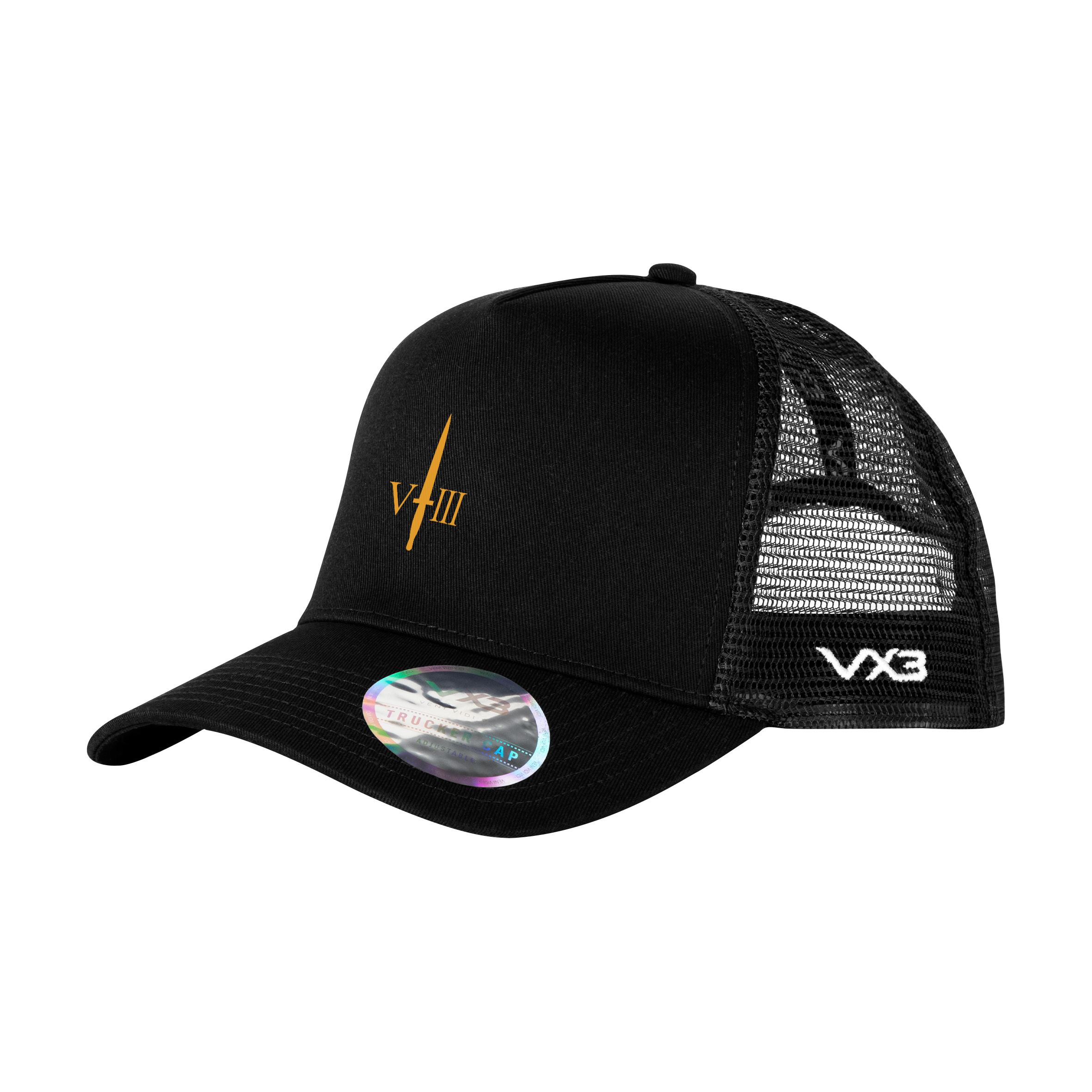8 (Alma) Commando BTY Trucker Cap – VX3