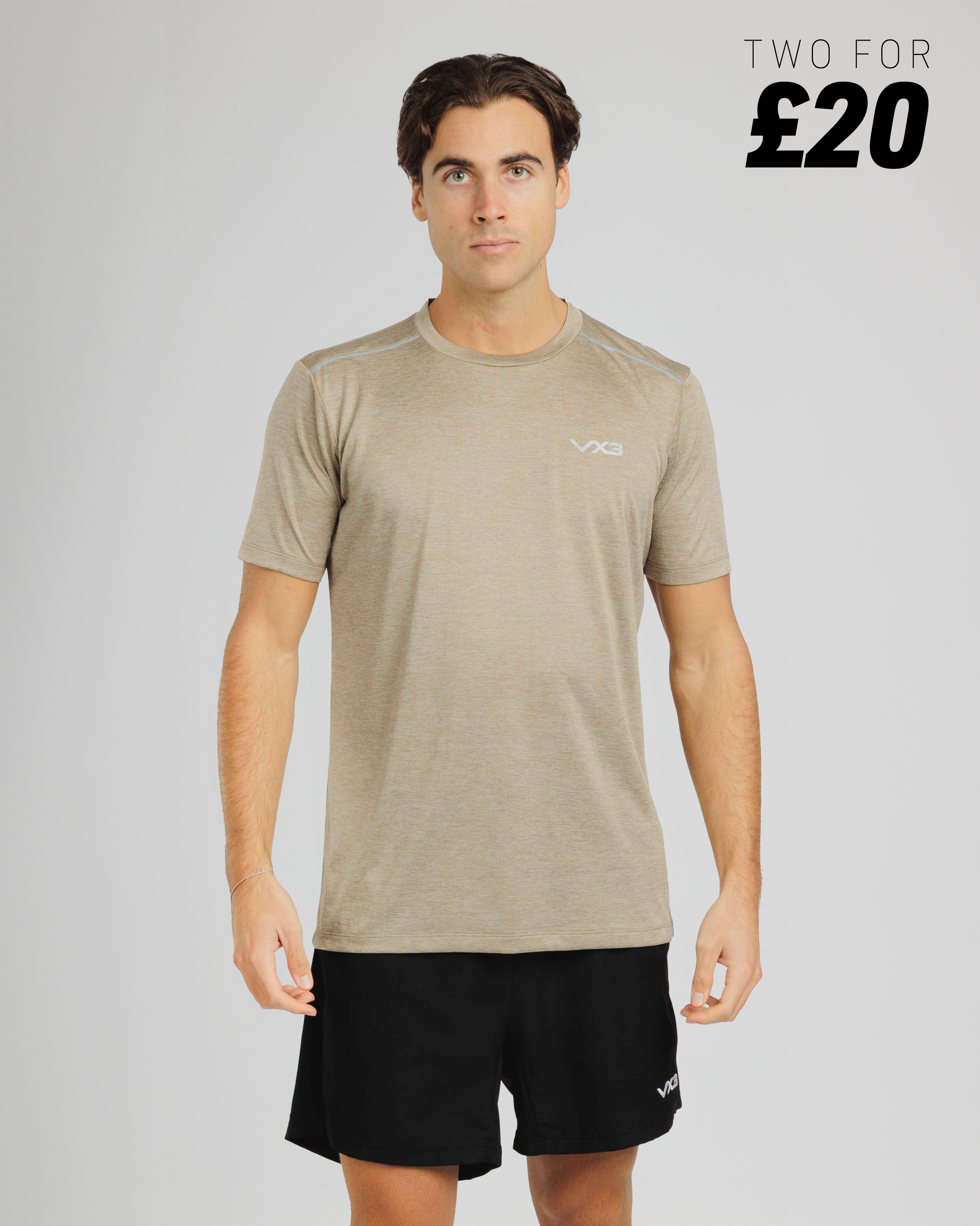 Aerolite Tee - Woodland Marl – VX3