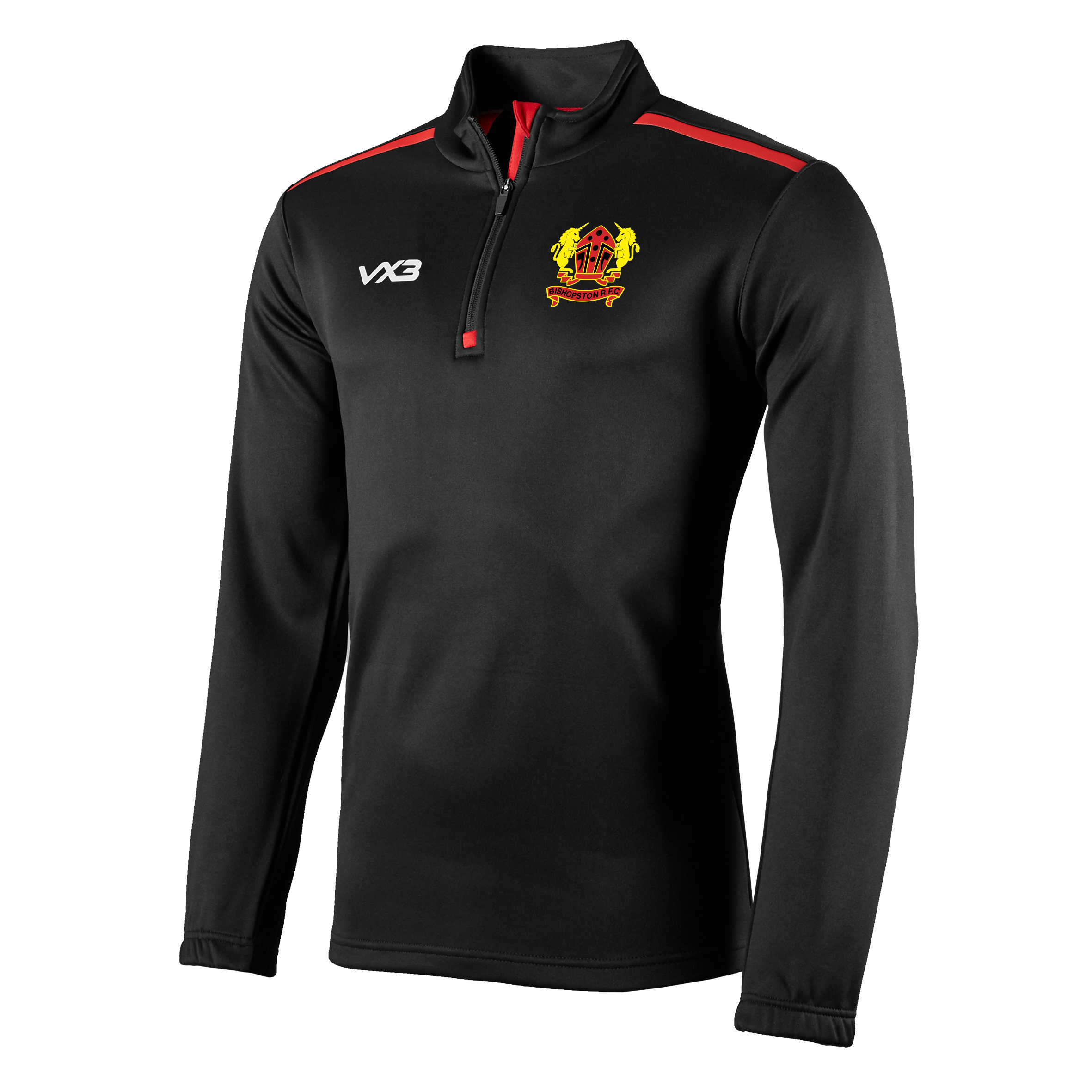 Bishopston RFC Fortis Youth Quarter Zip Sweat – VX3