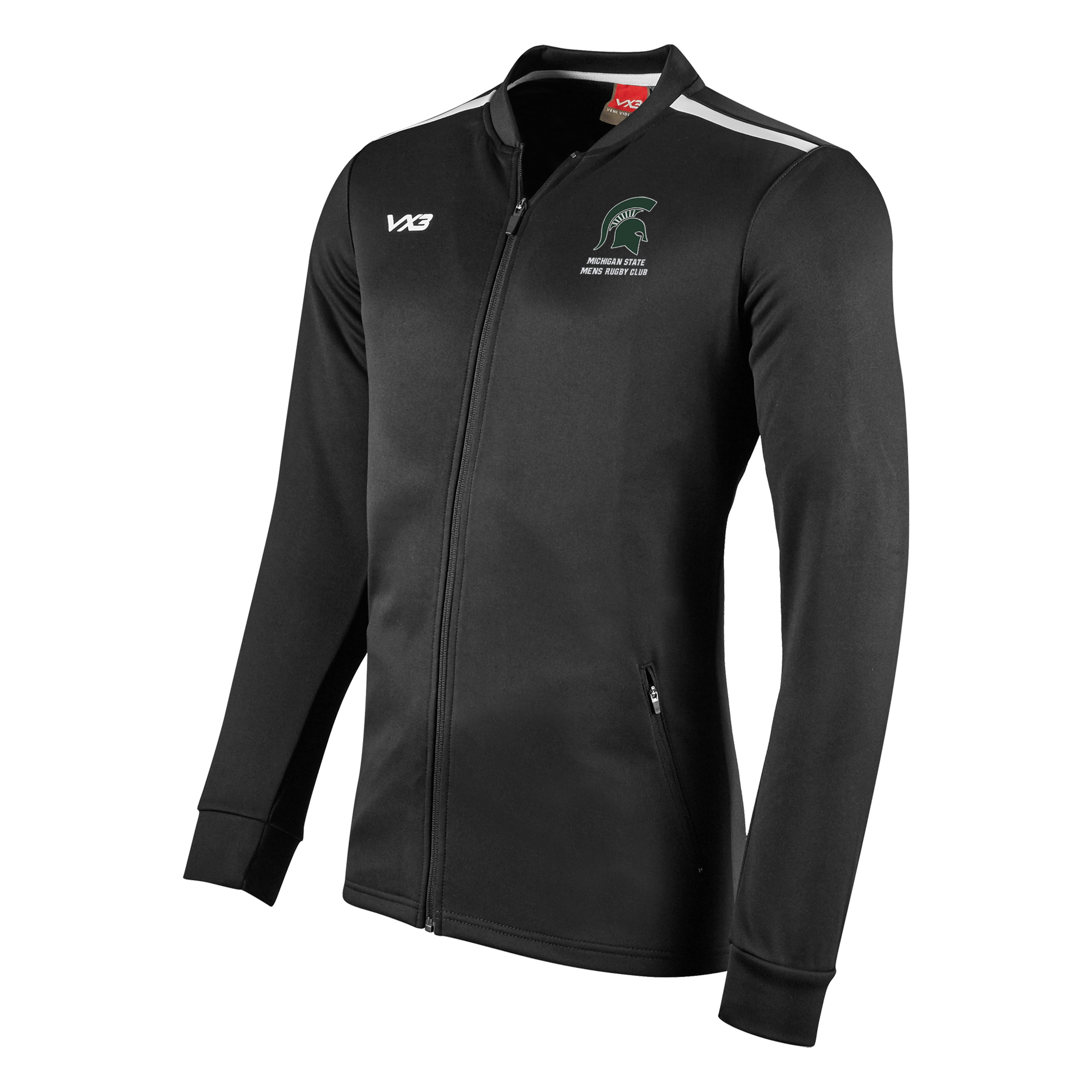Michigan State University Rugby Fortis Presentation Jacket – VX3