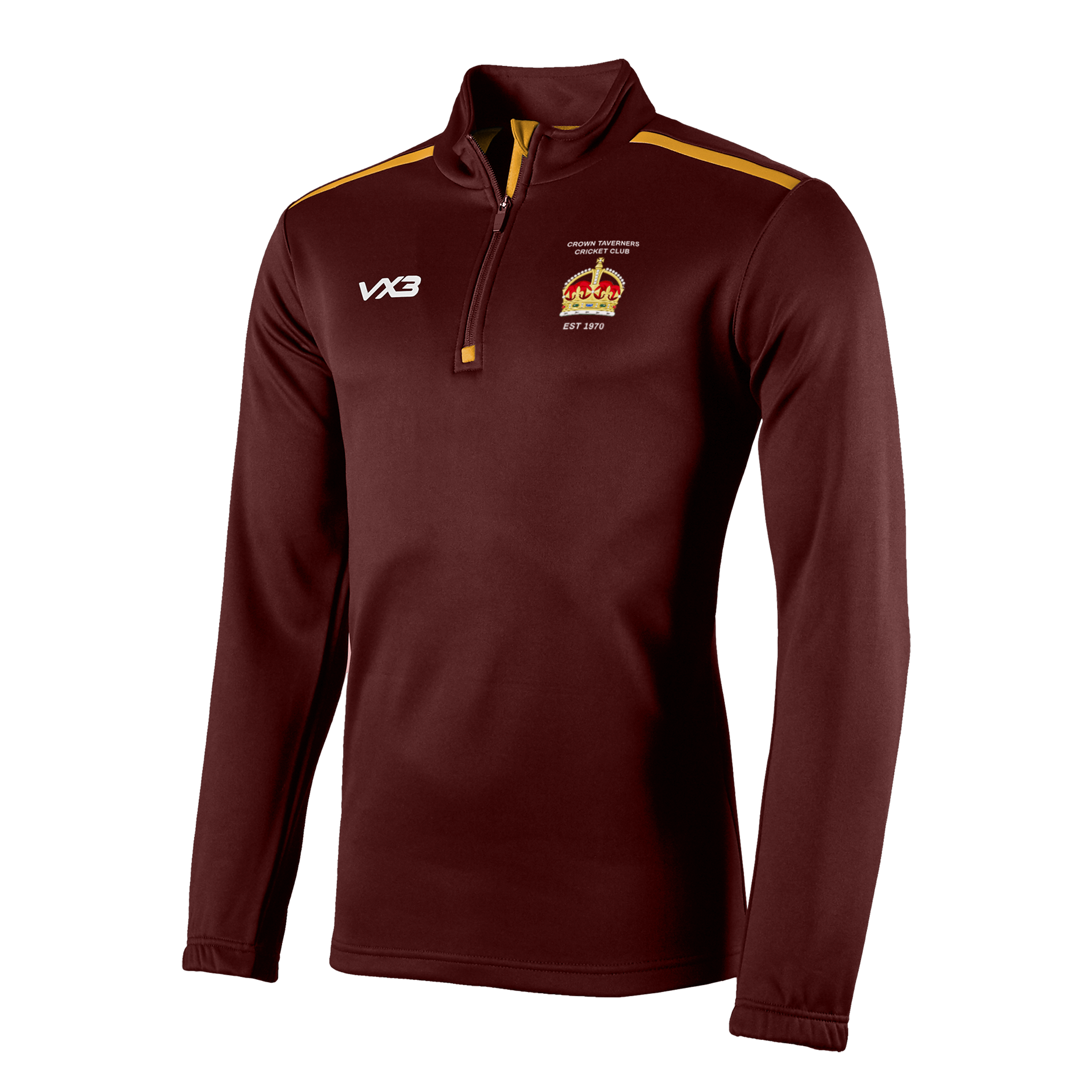 Crown Taverners Cricket Club Fortis Quarter Zip Sweat – VX3