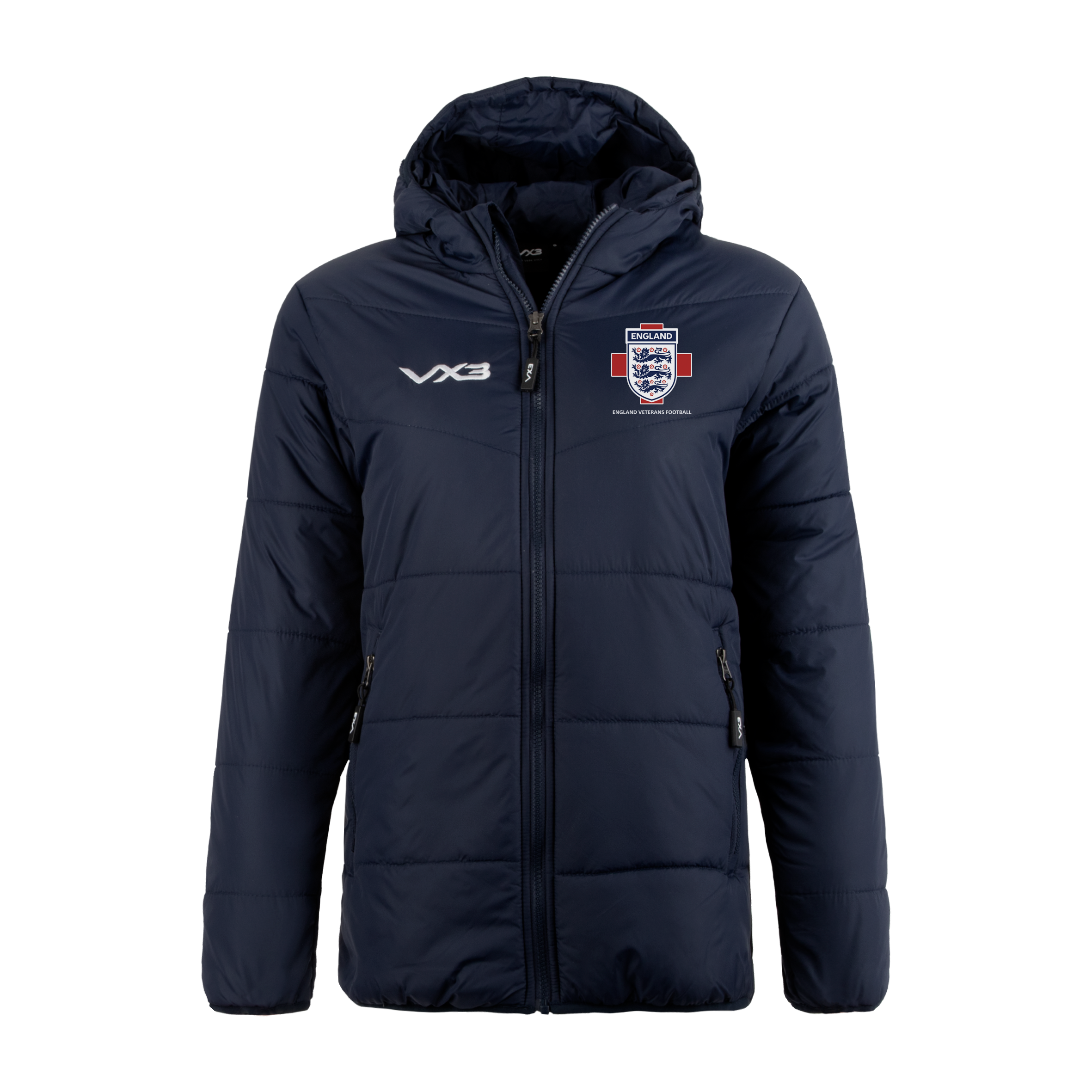 England Veterans FC Lorica Quilted Jacket Ladies – VX3