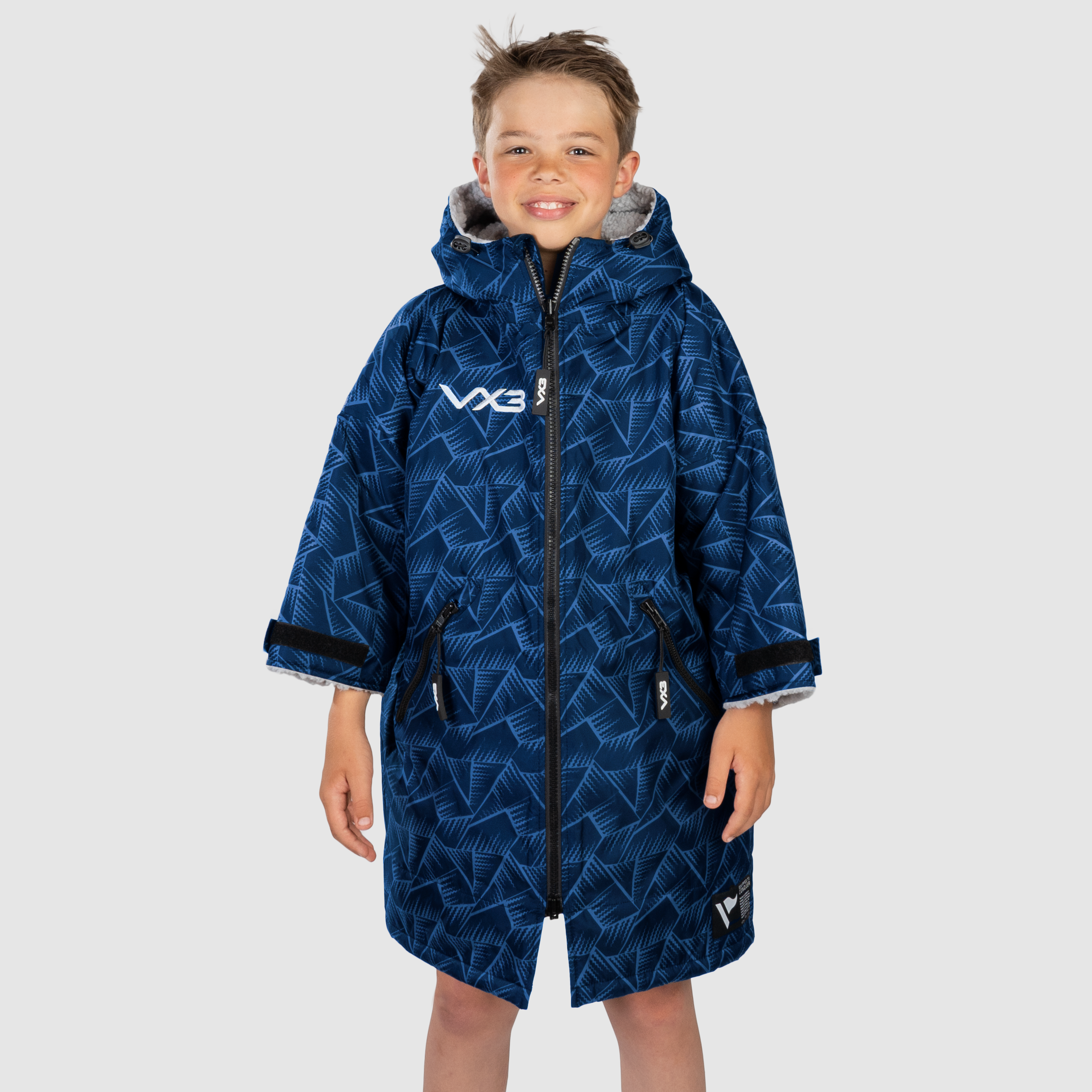 Duro Elite Sports Robe Marine/Grey Kids – VX3