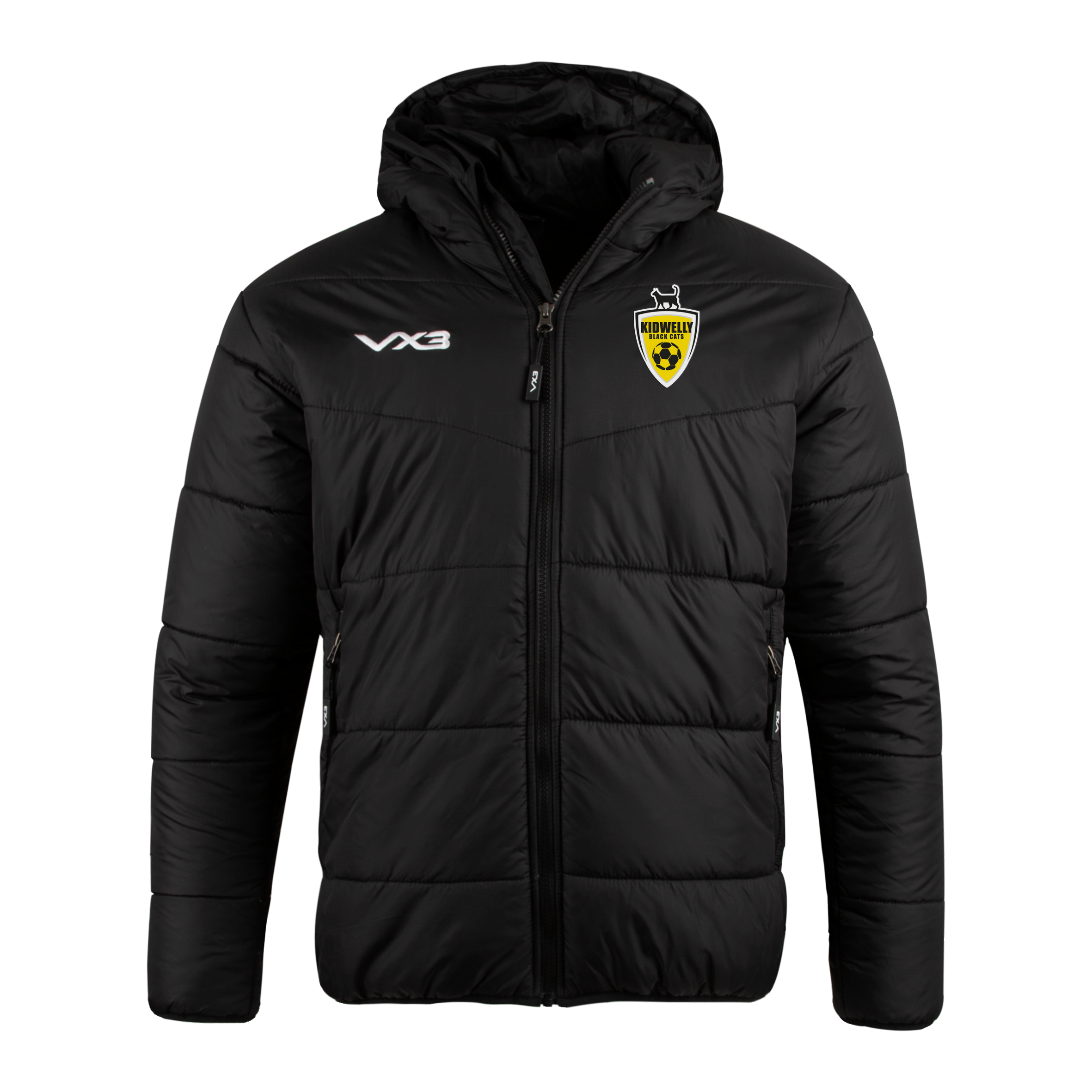 Kidwelly Black Cats Lorica Quilted Jacket – VX3