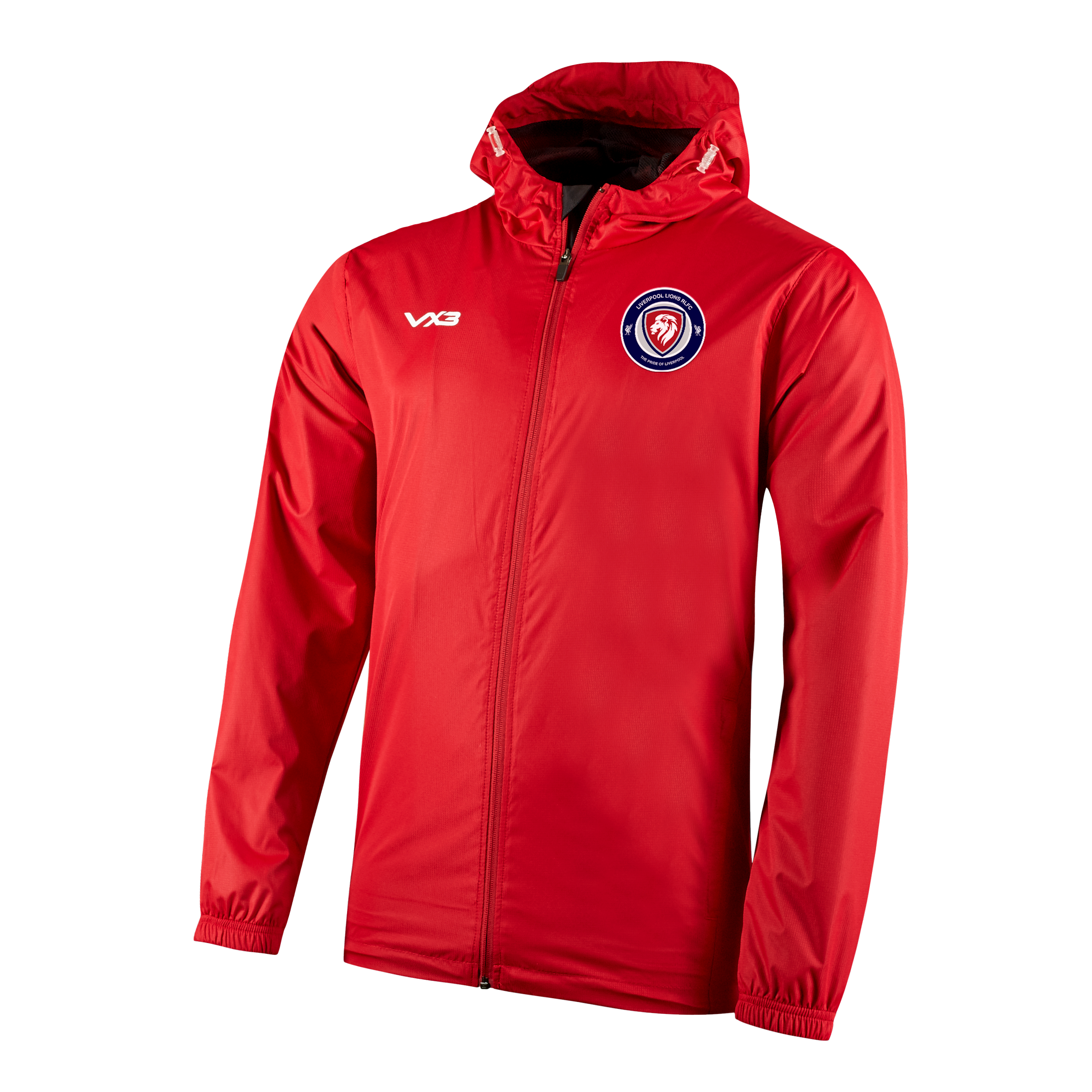 Liverpool Lions RLFC Red Primus Rain Jacket – VX3