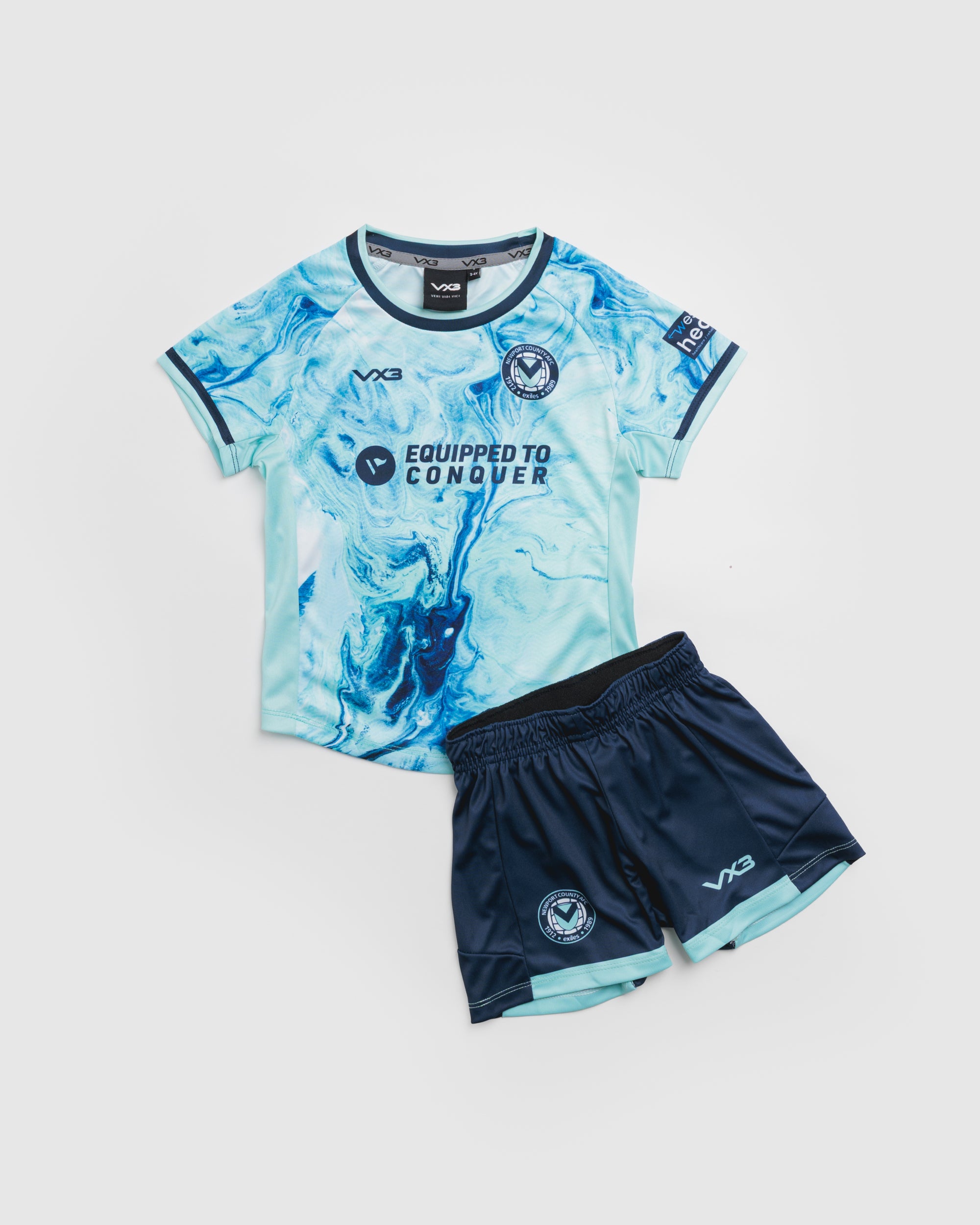 Newport County AFC 25/26 Third Kit Replica Infant – VX3