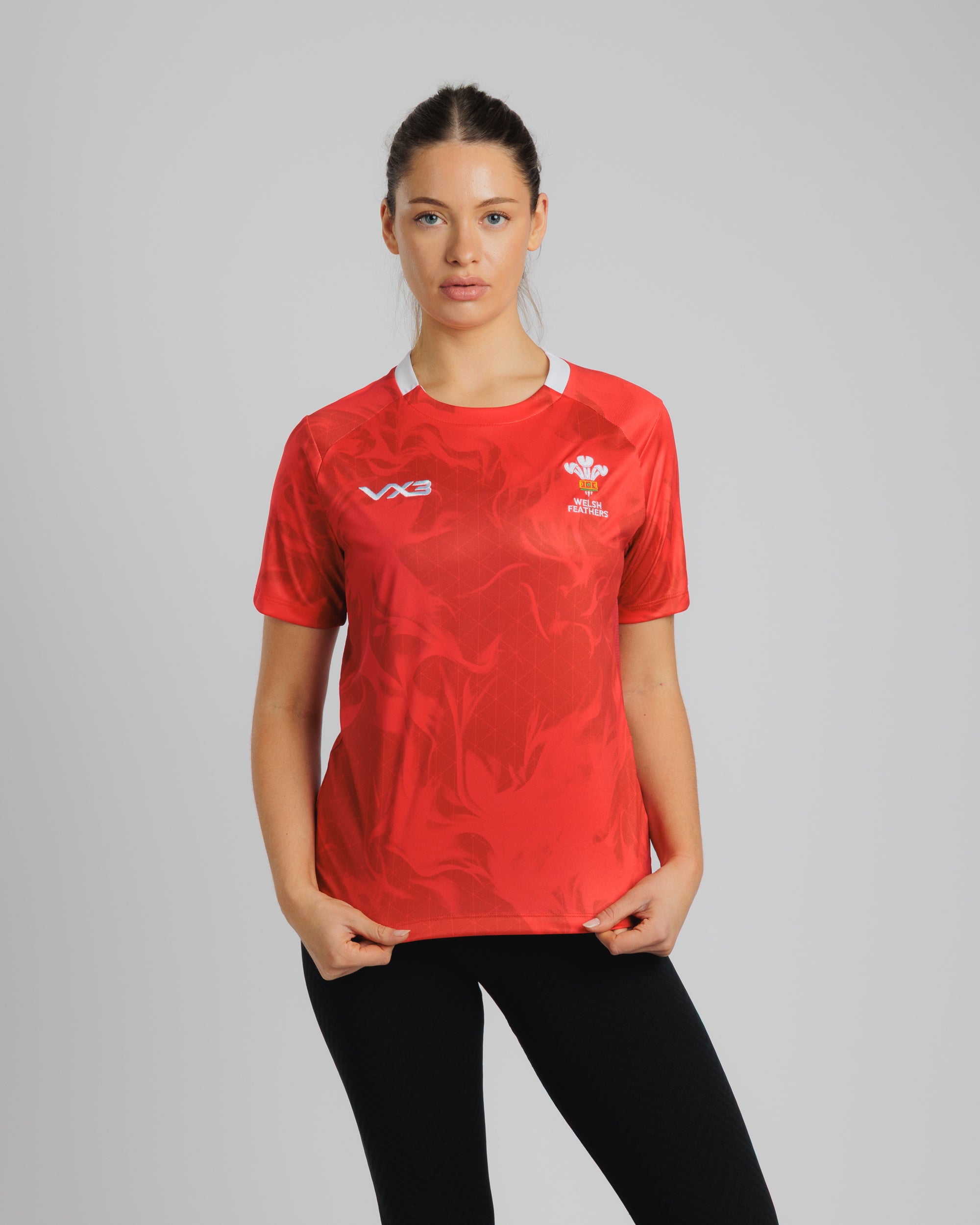 Wales Netball 2026 Vertex Training Tee WOMENS – VX3