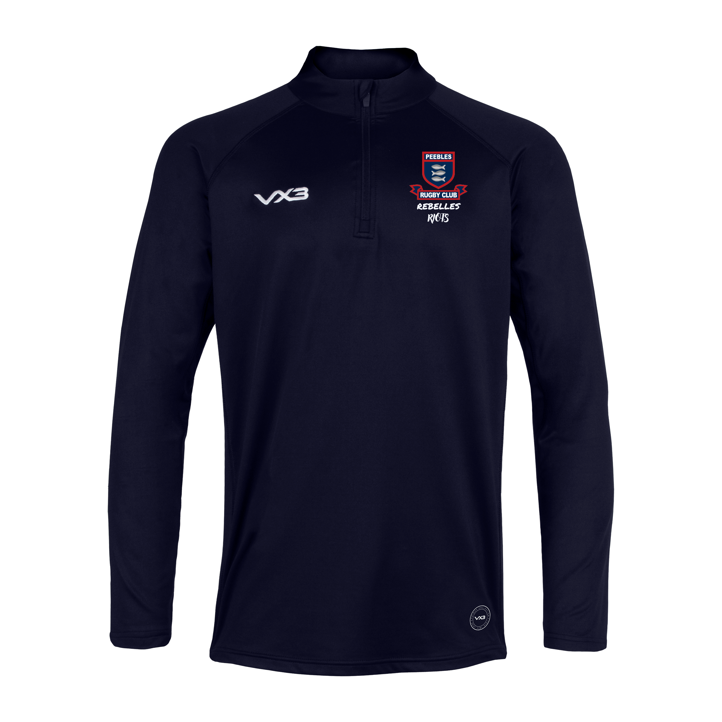 Peebles RFC - Women & Girls Primus Youth Quarter Zip – VX3
