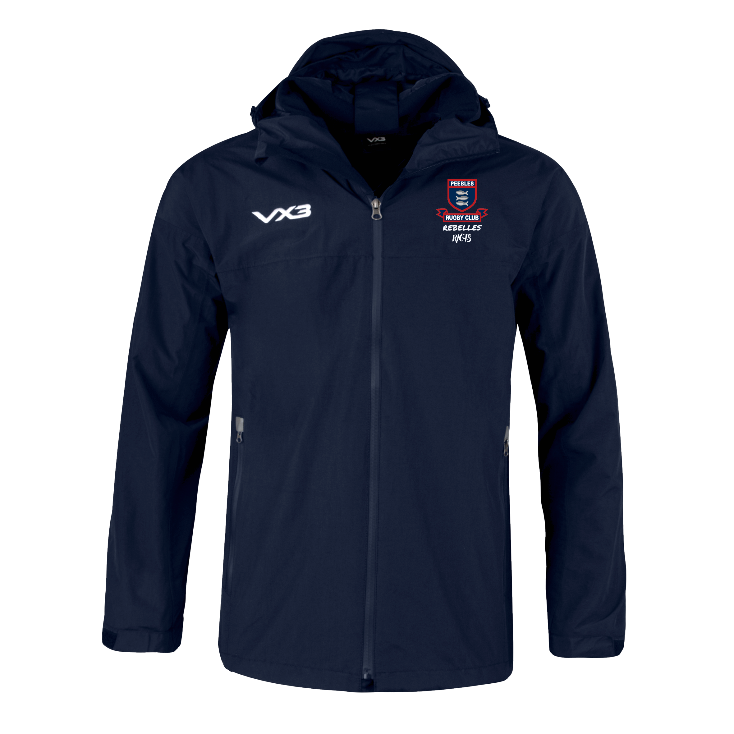 Peebles RFC - Women & Girls Protego Waterproof Jacket – VX3