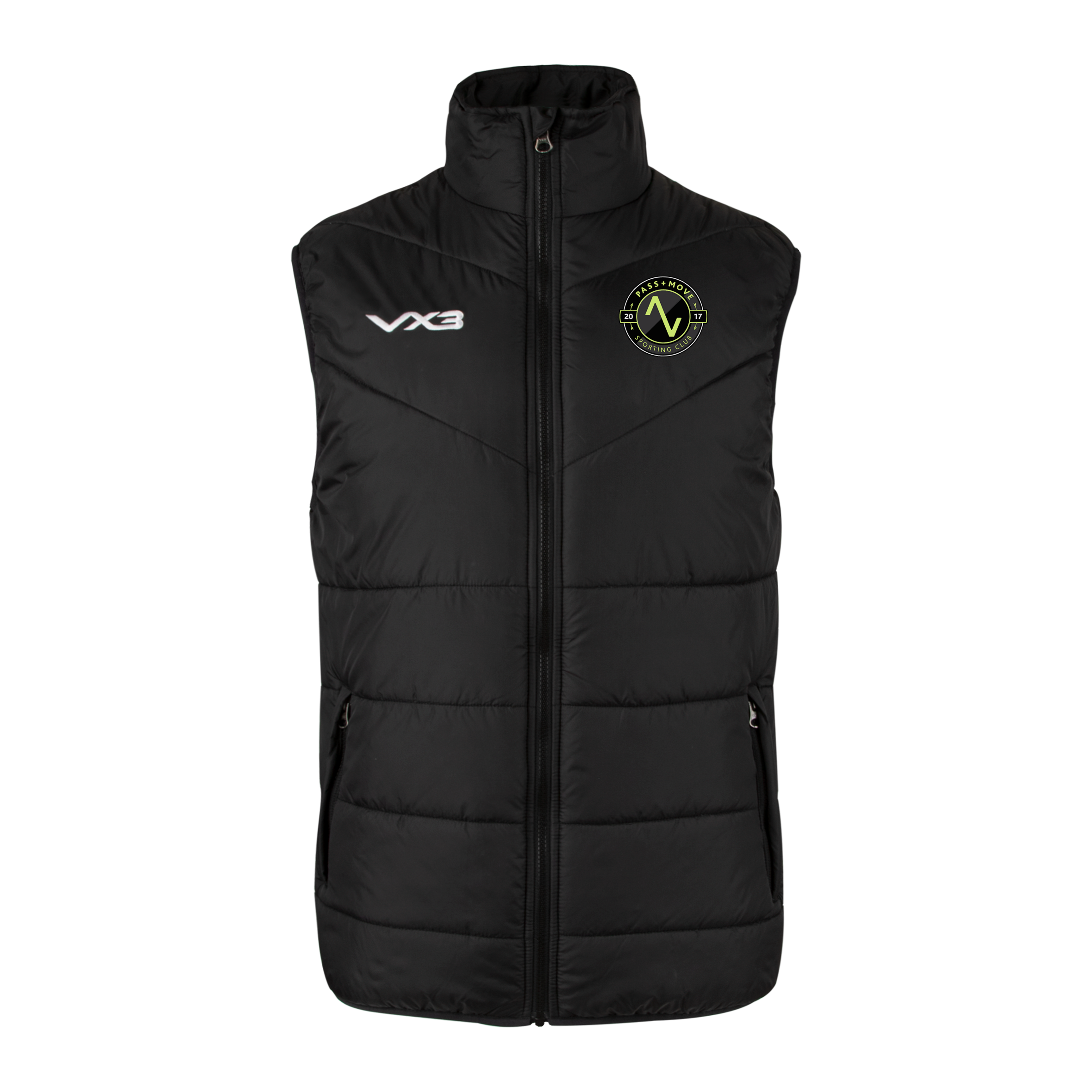 Sporting Club Pass and Move FC Black Ventus Gilet – VX3