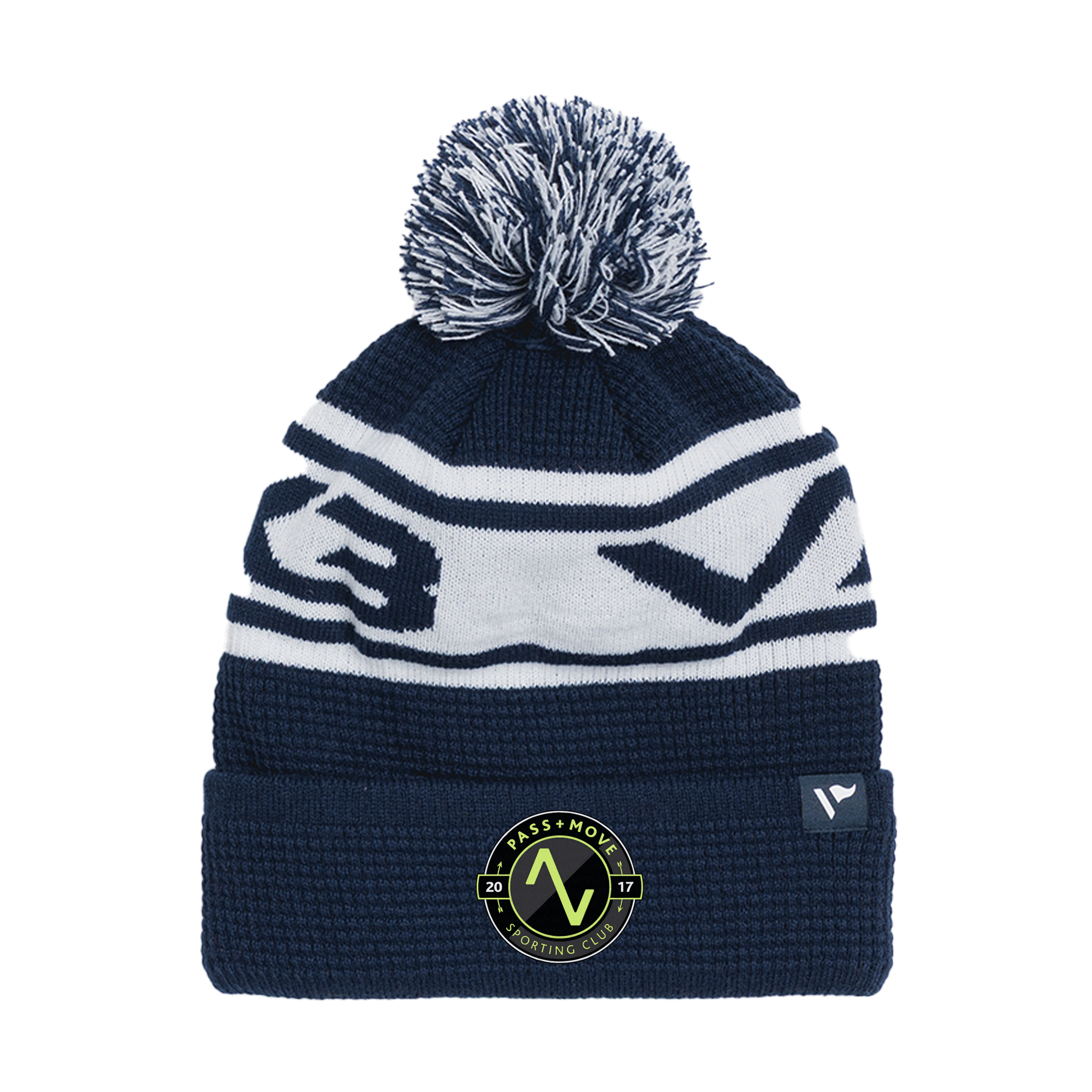 Sporting Club Pass and Move FC Coaches Waffle Knit Bobble Hat – VX3