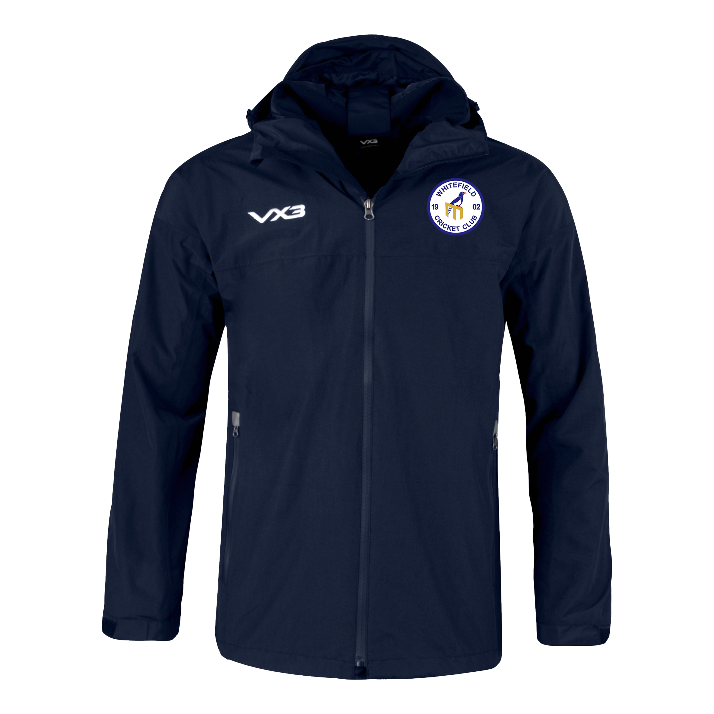 Whitefield Cricket Club Protego Waterproof Jacket – VX3
