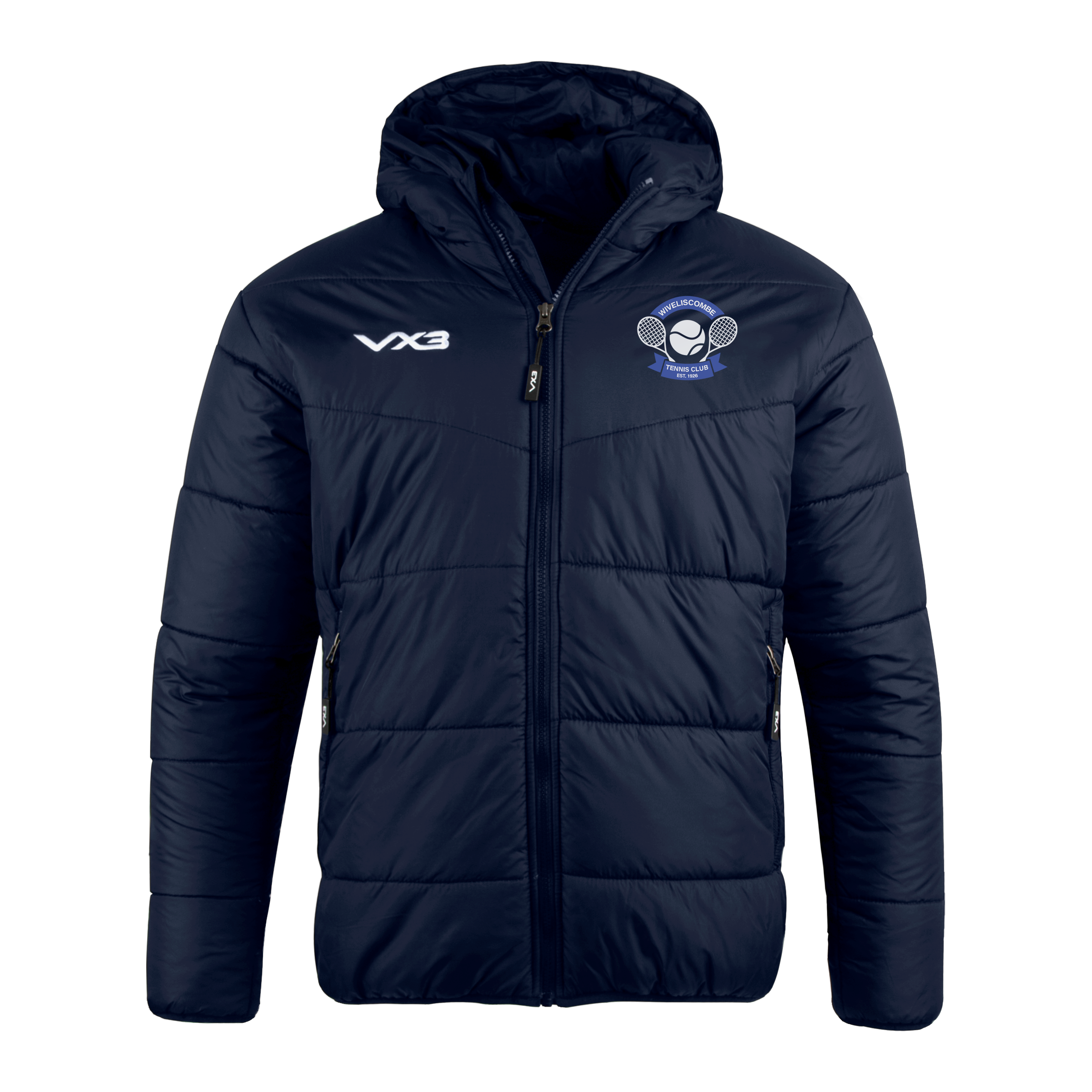 Wiveliscombe Tennis Club Lorica Quilted Jacket Youth – VX3