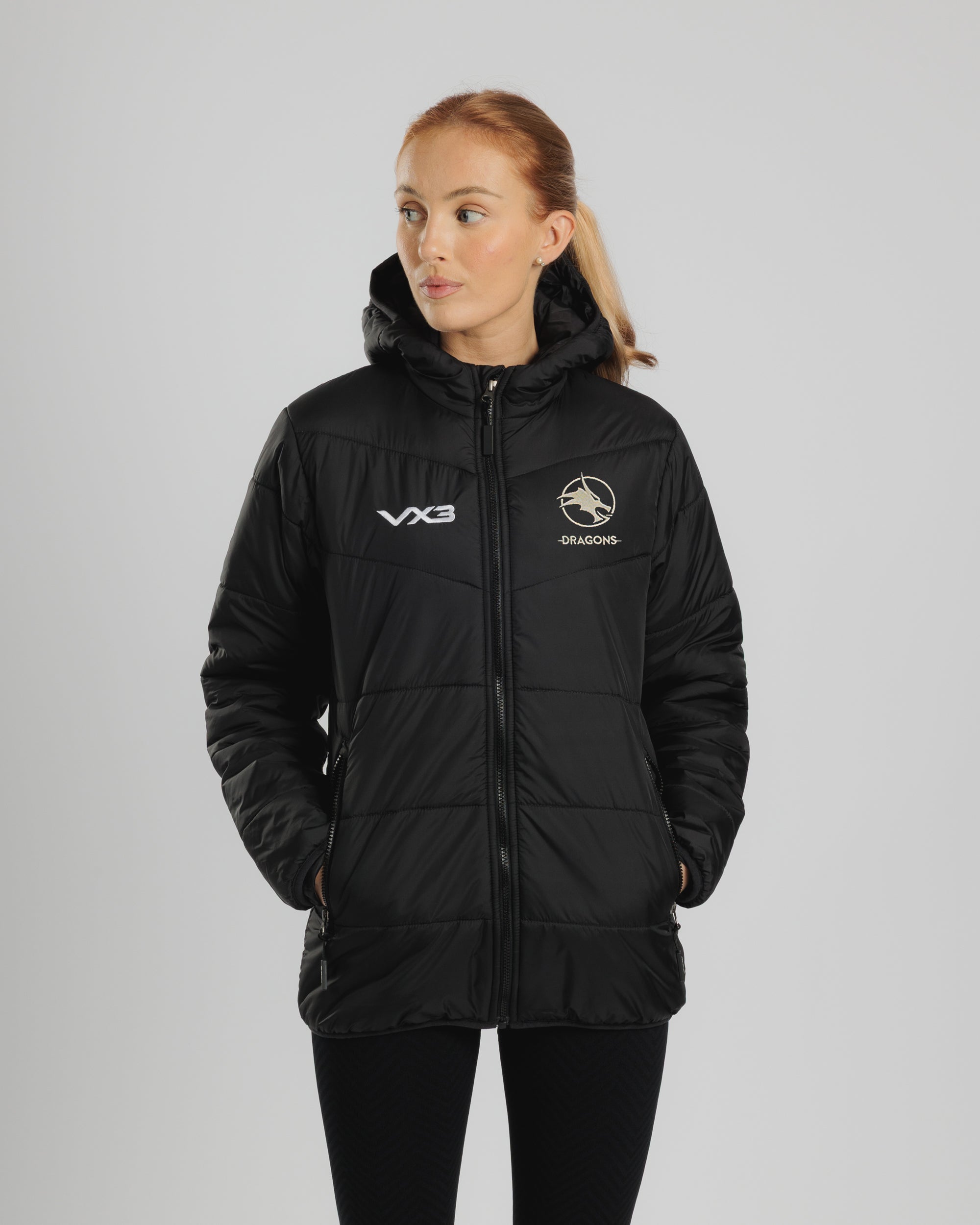 Dragons Netball 2026 Lorica Jacket WOMENS – VX3
