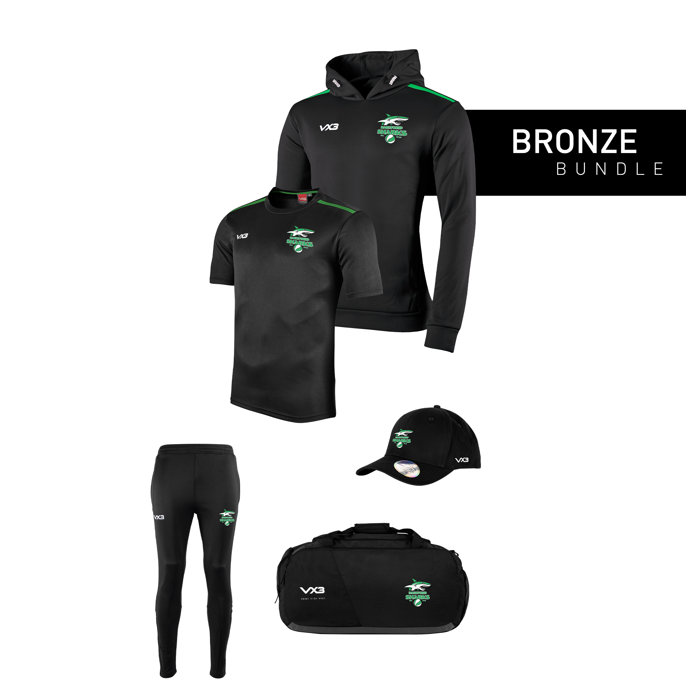 Dartford Sharks Bronze Bundle – VX3