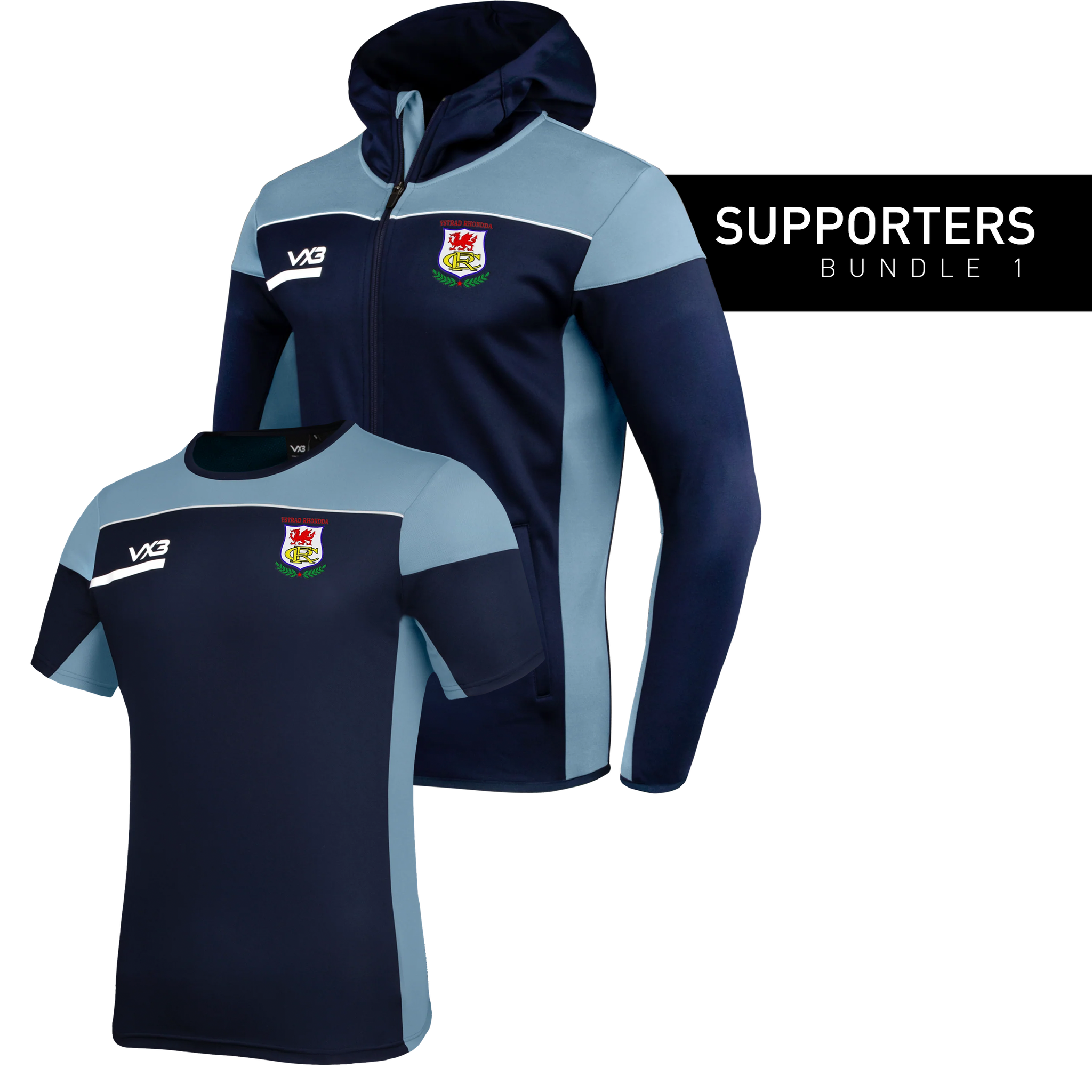 Ystrad Rhondda RFC - Supporters Bundle (Adults) – VX3
