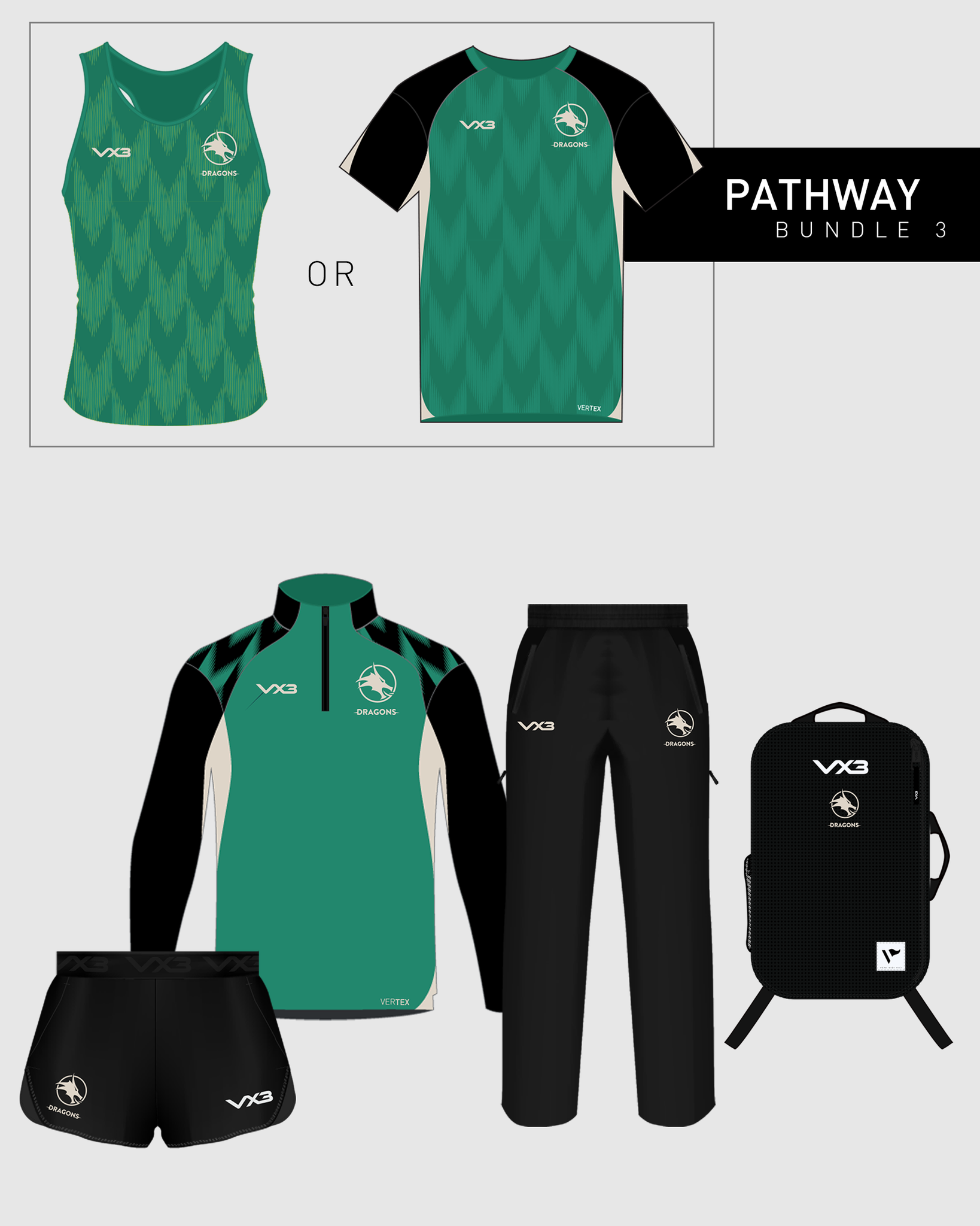 Dragons Netball Pathway Bundle 3 – VX3