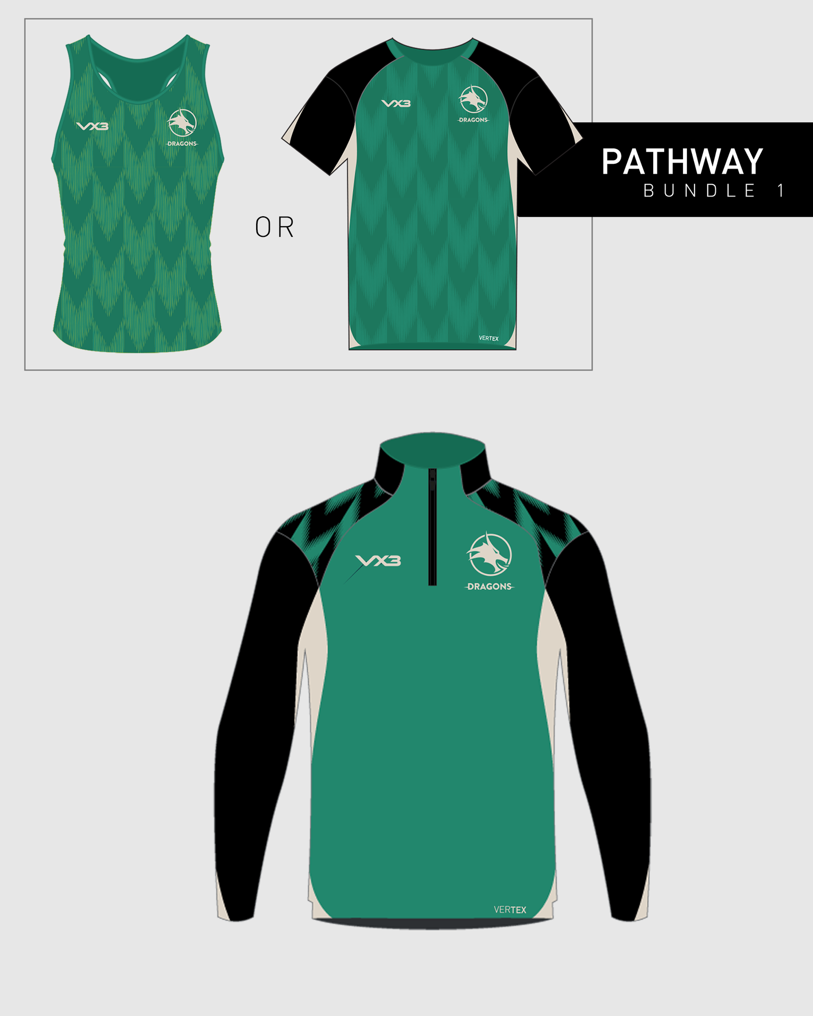 Dragons Netball Pathway Bundle 1 – VX3