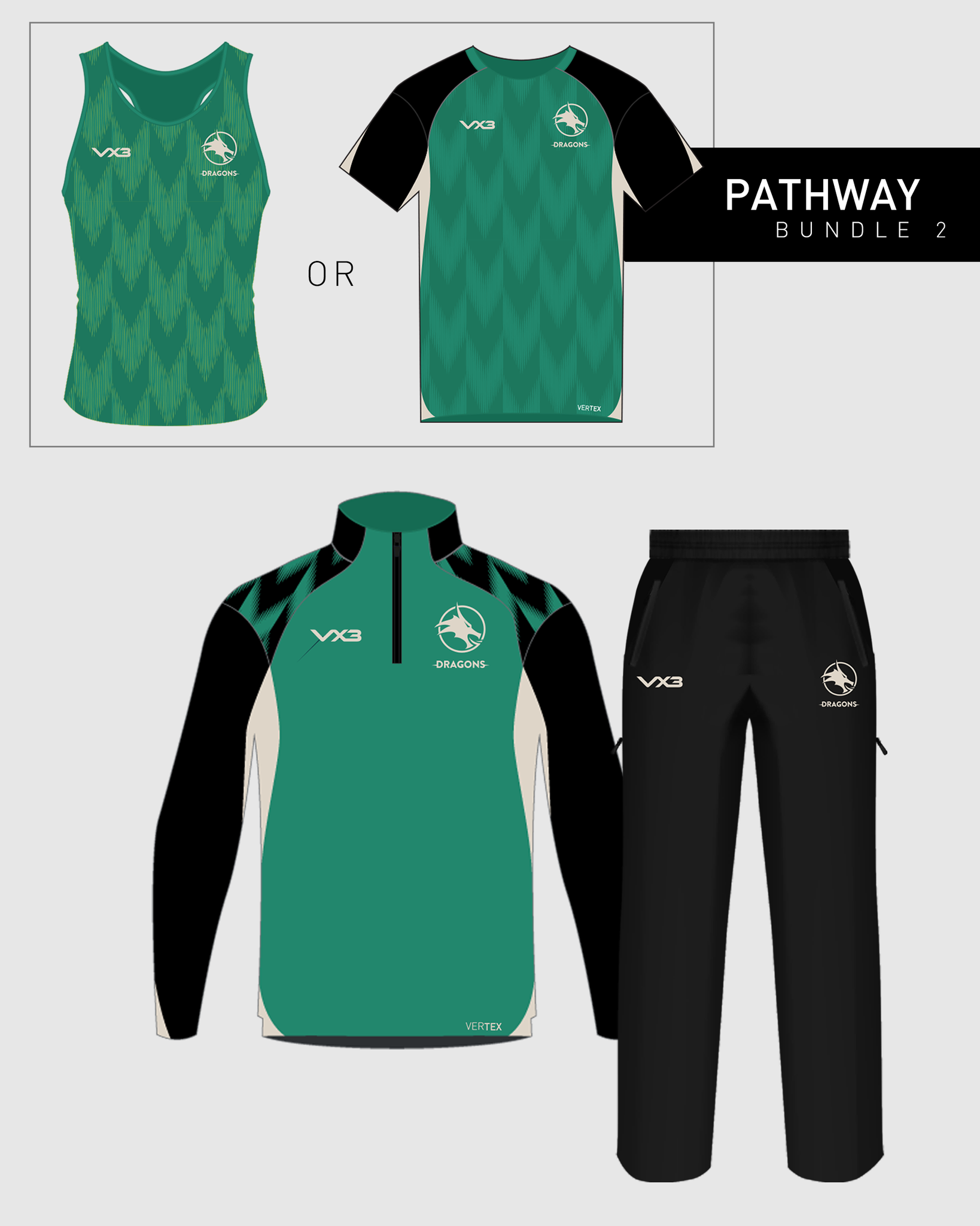 Dragons Netball Pathway Bundle 2 – VX3
