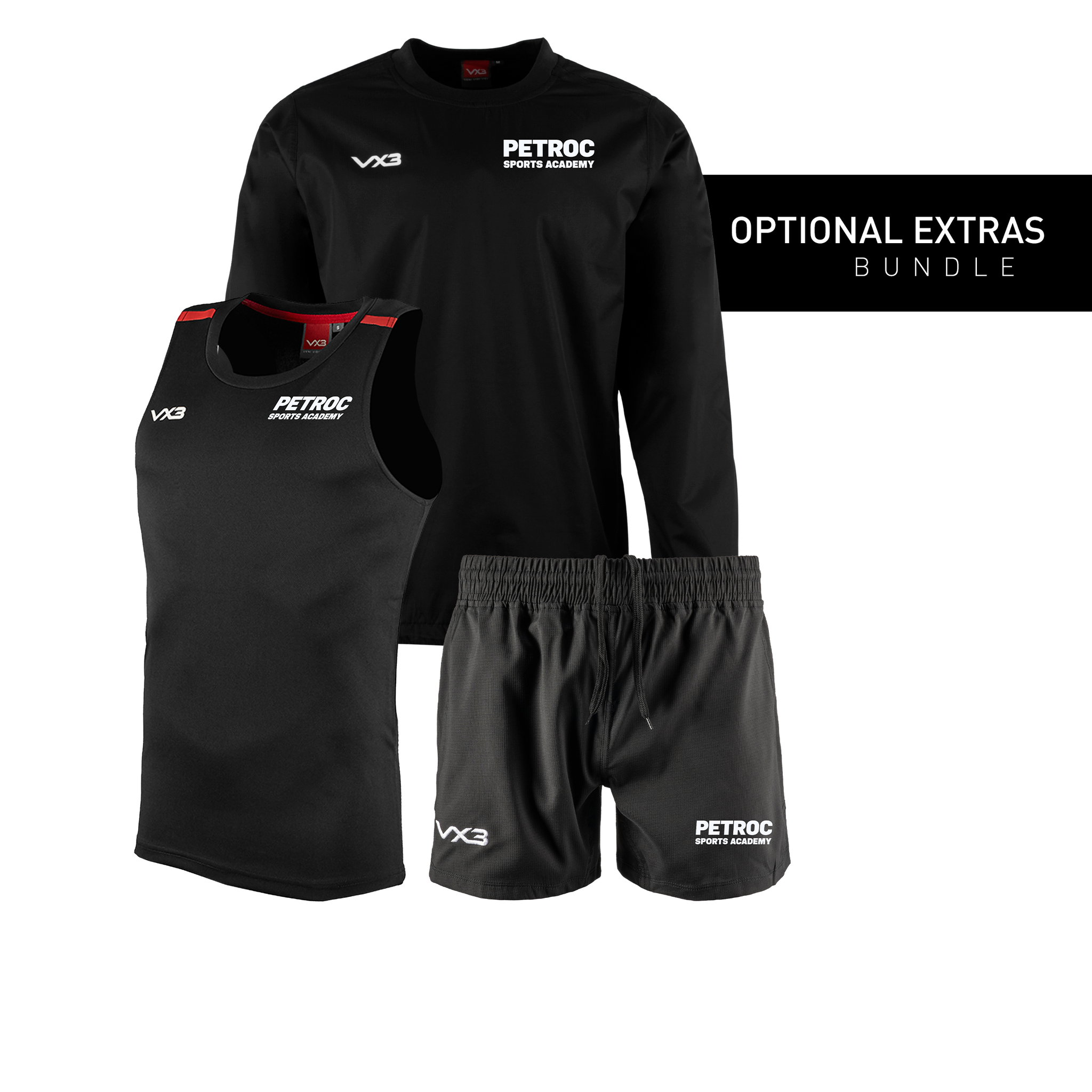 Petroc College - Optional Extras – VX3