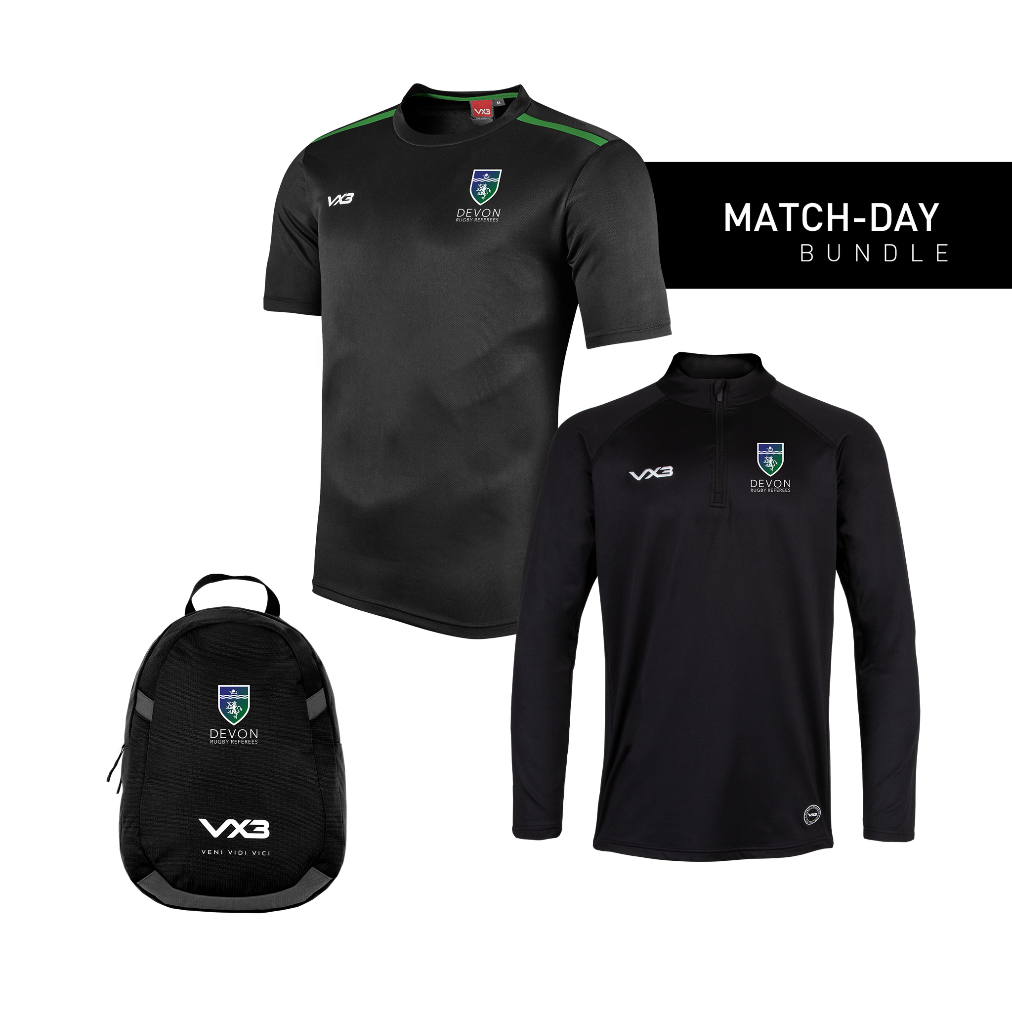 Devon Rugby Referees Match-Day Bundle – VX3