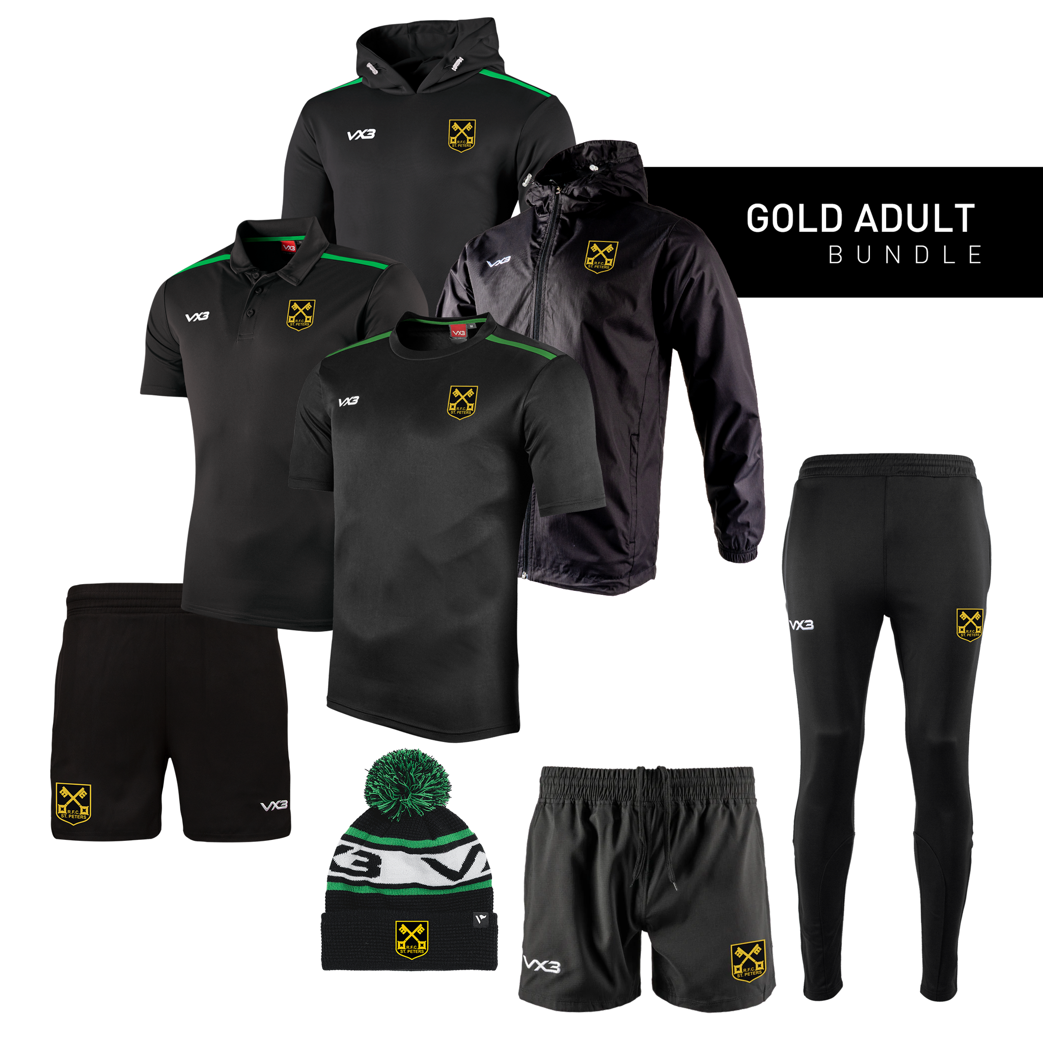 St Peters RFC Gold Bundle – VX3