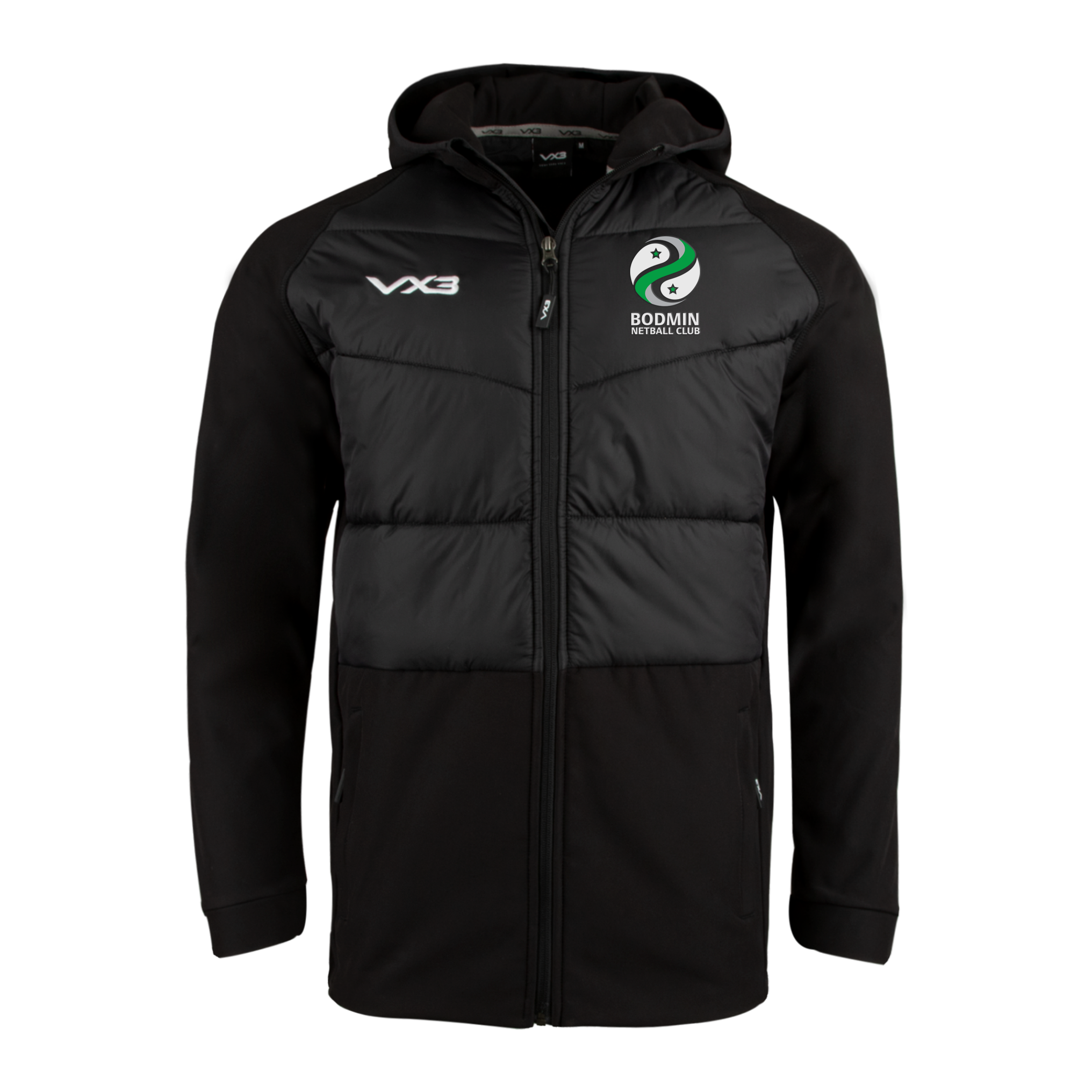 Bodmin Netball Club Tempest Hybrid Jacket – VX3