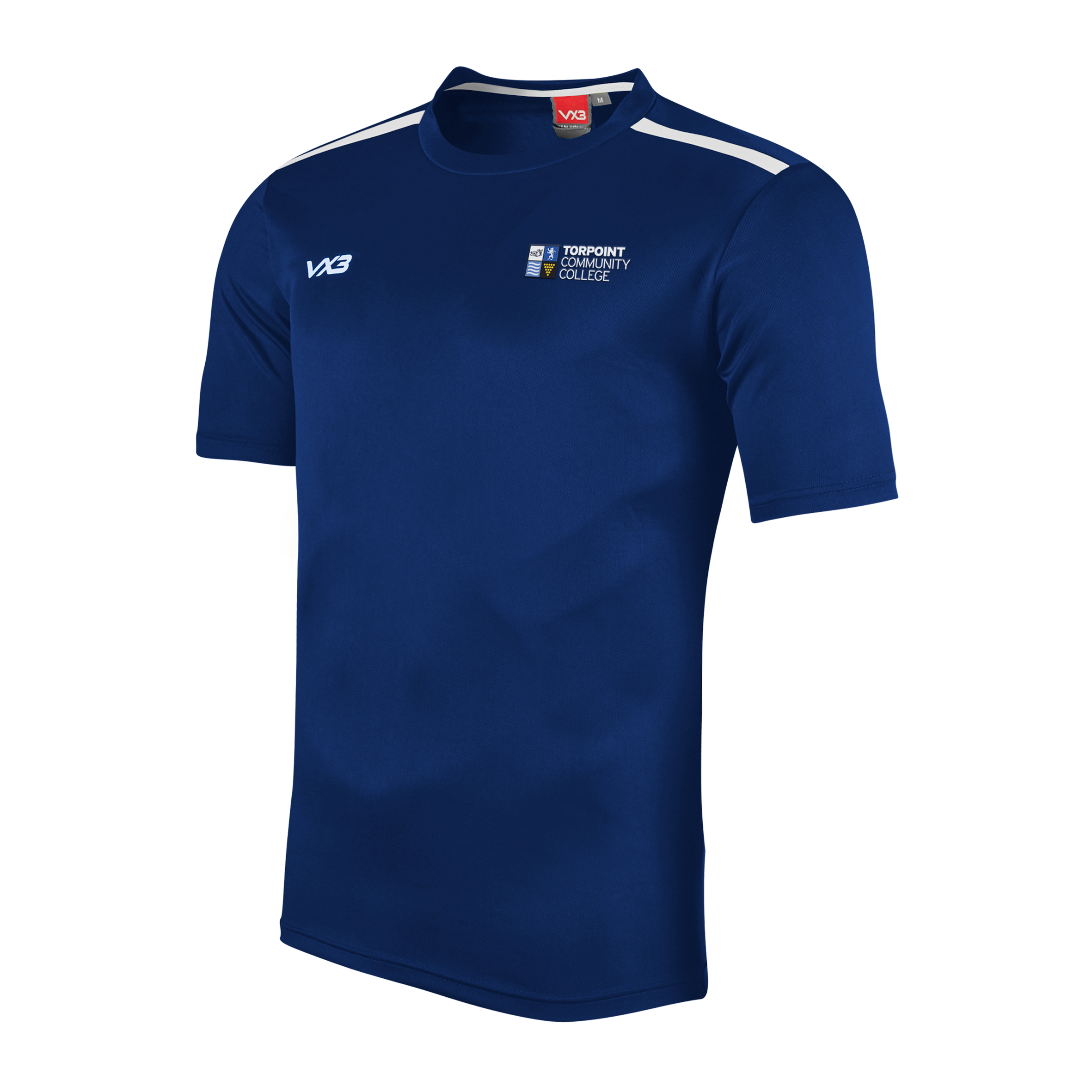 Torpoint Community College Fortis Tee Navy – VX3
