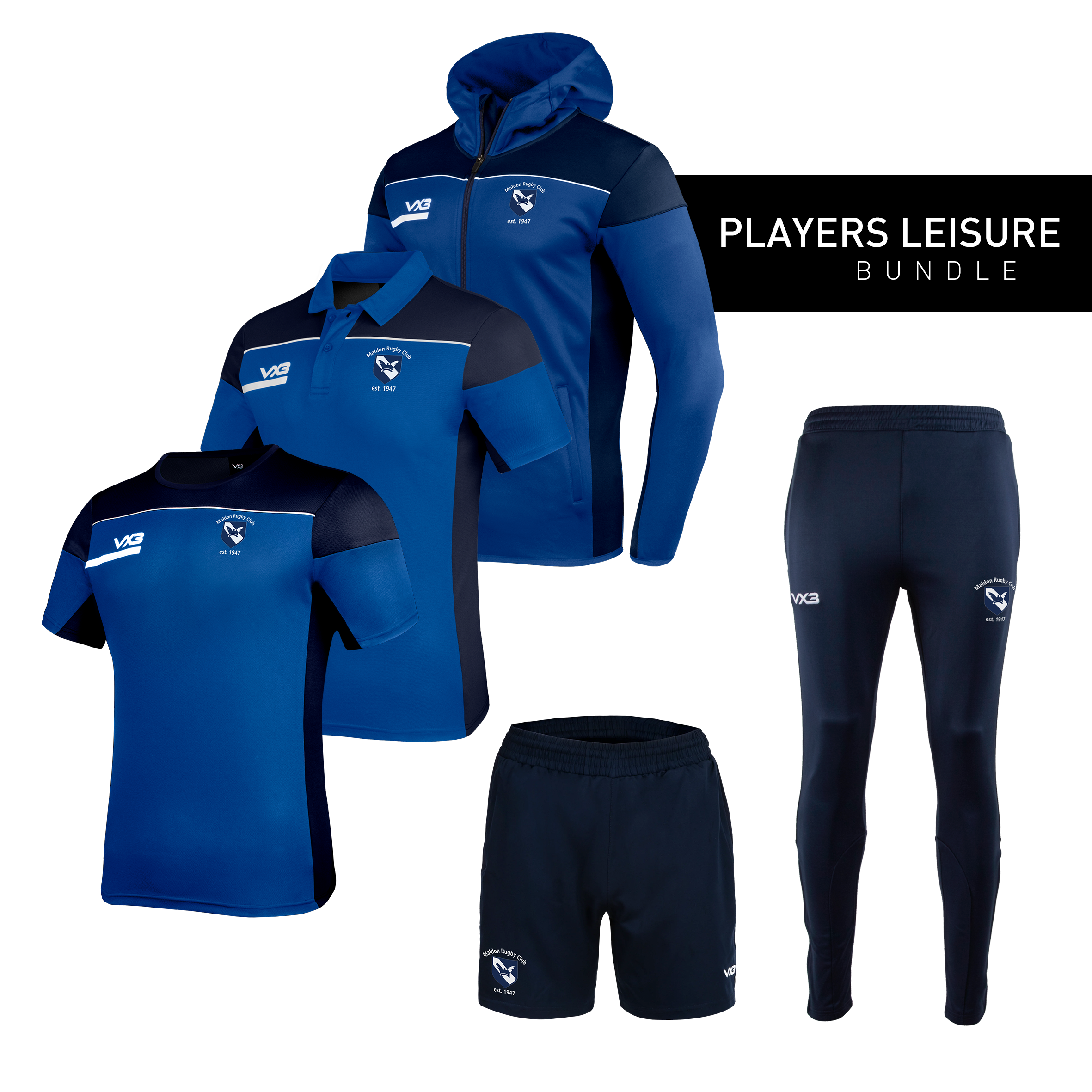 Maldon RFC Players Leisure Bundle – VX3